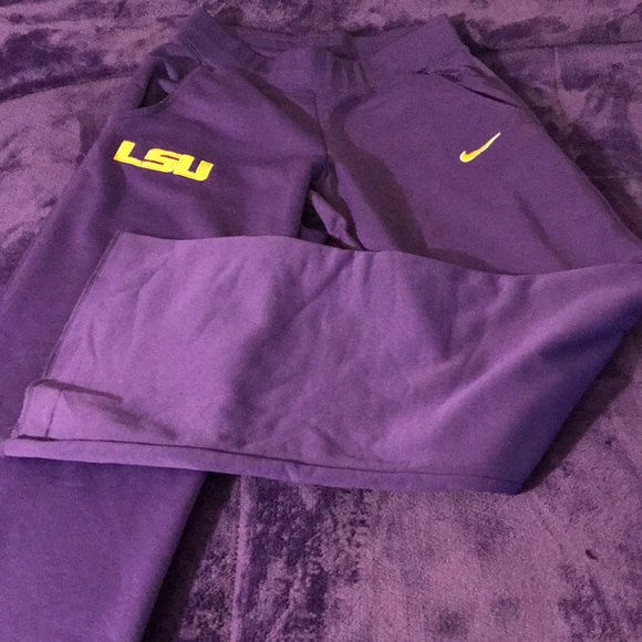Nike | Pants & Jumpsuits | Nike Lsu Pants Size M | Poshmark